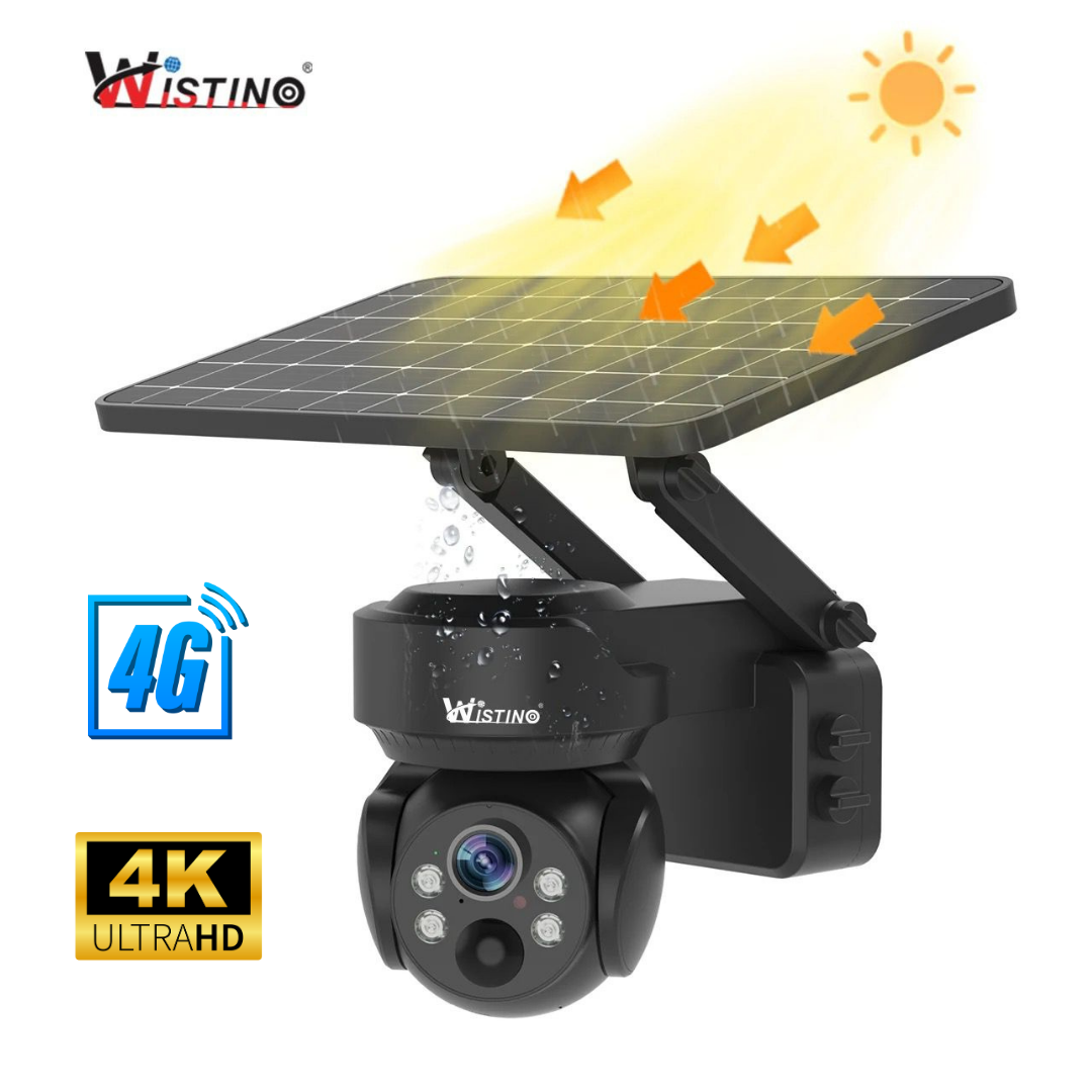 Camera de Supraveghere Solara 4G Cartela SIM , 5MP, Panou Solar, Contr